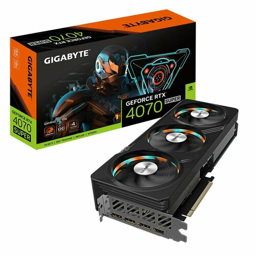 Видеокарта Gigabyte RTX4070SUPER GAMING OC 12GB RTL