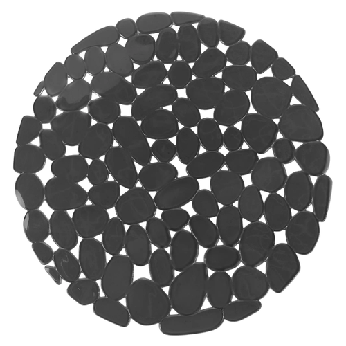 Коврик для мойки из силикона, 29x29 см, серый цвет