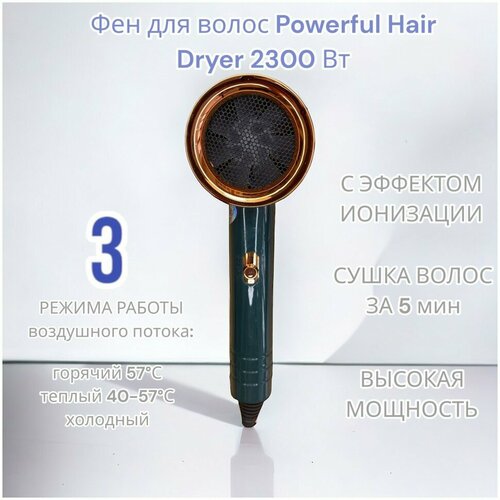 Фен для волос Powerful Hair Dryer 2300 Вт