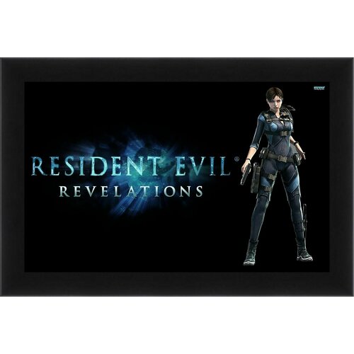 Плакат, постер на холсте Resident Evil. Размер 30х42 см
