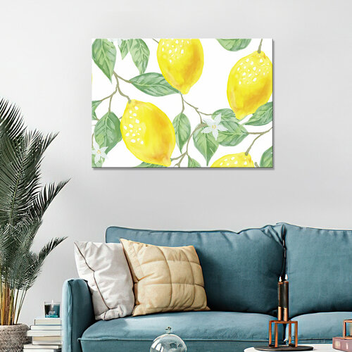 Интерьерная картина на холсте - Лимоны 20х30