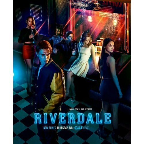 Плакат, постер на холсте Ривердэйл (Riverdale), Ли Толанд Кригер, Стив Эделсон, Эллисон Андерс. Размер 30 х 42 см