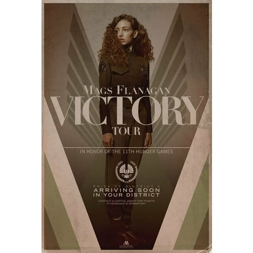 Плакат, постер на бумаге Голодные игры: Сойка-пересмешница. Часть II (The Hunger Games: Mockingjay-Part 2, 2015г). Размер 21 х 30 см