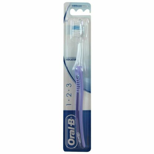 Зубная щетка Oral-B toothbrush Medium 35 Indicator 1.2.3 (из Финляндии)