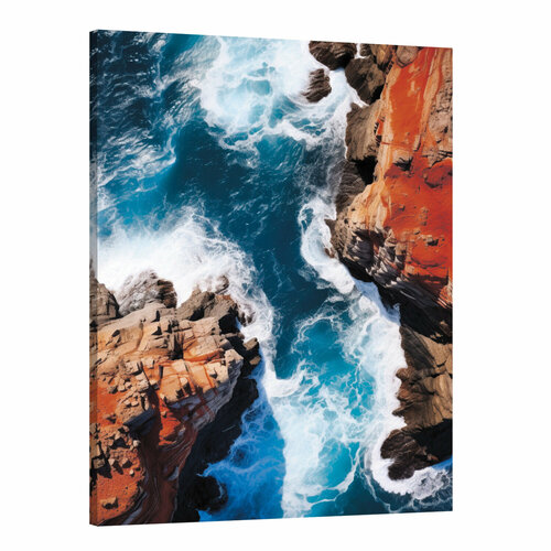 Интерьерная картина 50х70 "Сказочный берег"