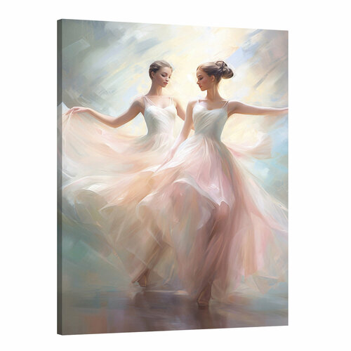 Интерьерная картина 50х70 "Танцы доброты и мудрости"