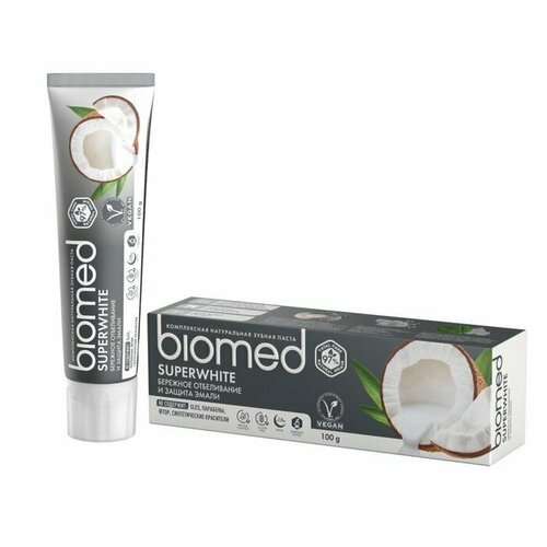 Зубная паста Biomed Superwhite, 100 г (комплект из 6 шт)