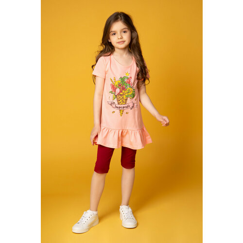 Комплект одежды LITTLE WORLD OF ALENA, размер 122, розовый