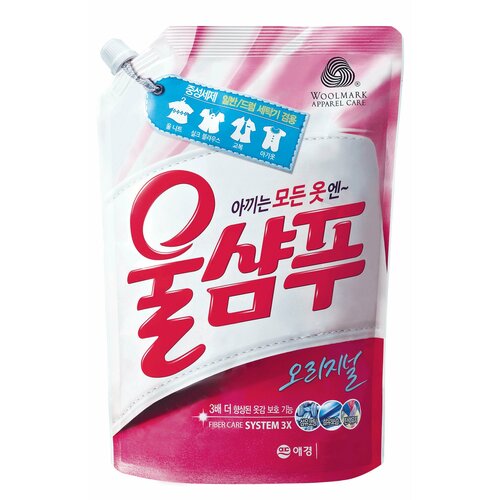 Средство жидкое для стирки деликатных тканей Wool Shampoo "Original", 1,3 л