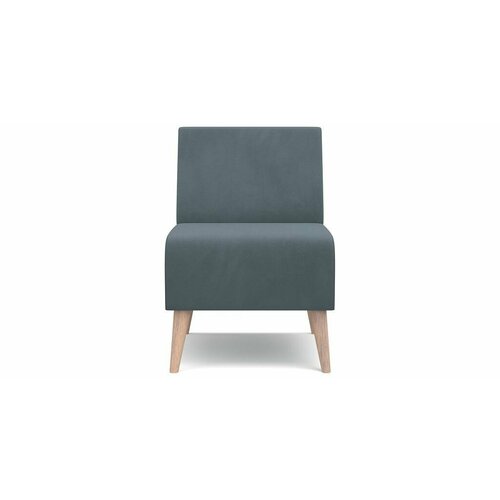 Кресло PUSHE Килт без подлокотников, нераскладное, для кухни, прихожей, балкона, детской, серый Balance 996