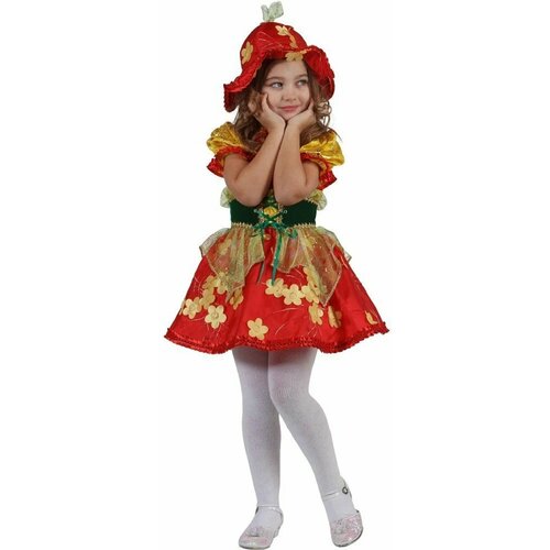 Карнавальный костюм для девочки "Дюймовочка" арт. 481 - 30 , размер 116 - 60