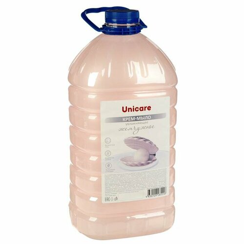 Крем-мыло жидкое Unic Увлажняющее "Жемчужное", UNICARE, ПЭТ, 5 л (UC501059)