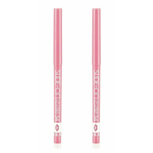 TF cosmetics Карандаш автоматический для губ Slide-on 34 Розовый, 2 шт