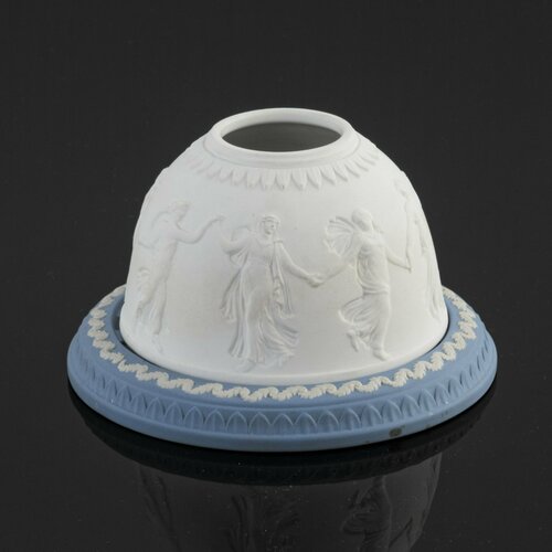 Подсвечник "Нимфы", бисквит, фарфор, Wedgwood, Великобритания, 1970-1980 гг.