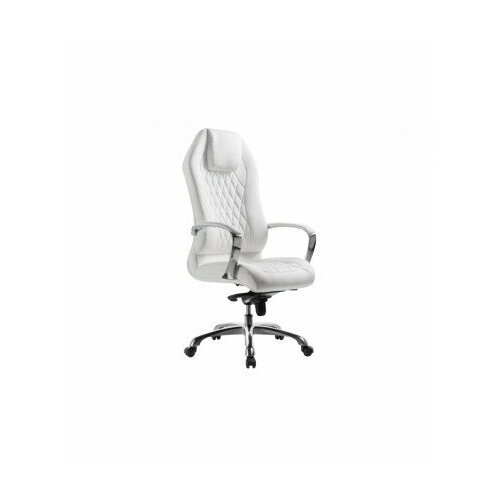 Компьютерное кресло Damian white / satin chrome 15429