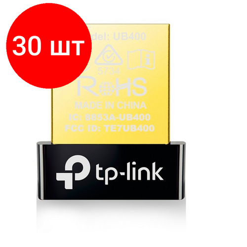 Комплект 30 штук, Сетевой адаптер Bluetooth TP-Link UB400 USB 2.0