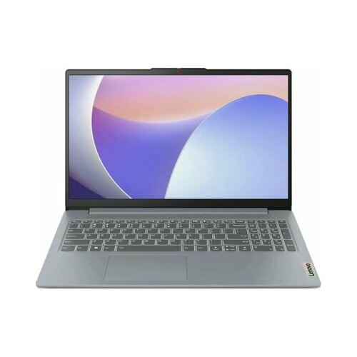 Ноутбук Lenovo IdeaPad Slim 3 15IAH8 83ER007QRK, 15.6", 2023, IPS, Intel Core i5 12450H 2ГГц, 8-ядерный, 16ГБ LPDDR5, 512ГБ SSD, Intel UHD Graphics, без операционной системы, серый