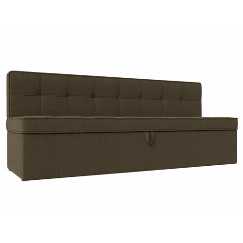 Кухонный диван-кровать Техас, Рогожка коричневая