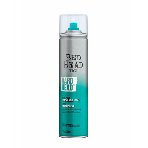 TIGI BED HEAD Hard Head Лак для супер сильной фиксации 385 МЛ