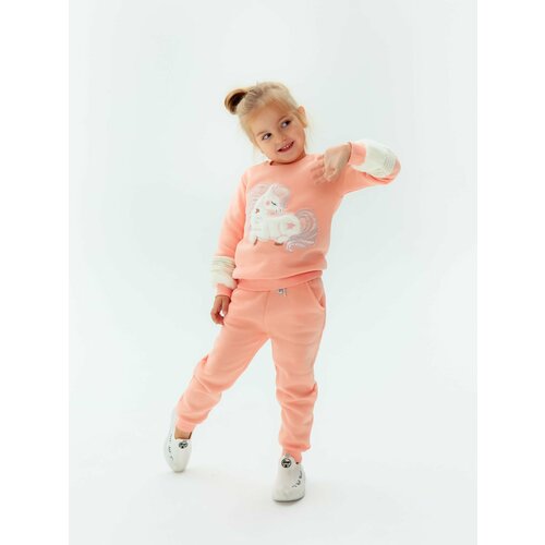 Комплект одежды , размер 98, розовый