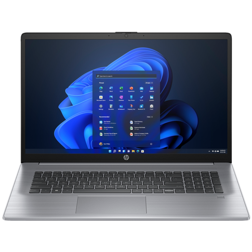 HP Ноутбук без сумки HP Probook 470 G10 Core i7-1355U 17.3 FHD (1920x1080) 300nits AG 16Gb DDR4(1x16GB),512GB SSD, FPR,41Wh,2.1kg,1y, Asteroid Silver, Win11Pro Multilanguage, KB /Eng