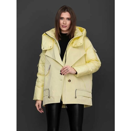 Анорак RM shopping Куртка демисезонная, размер 48-50, желтый