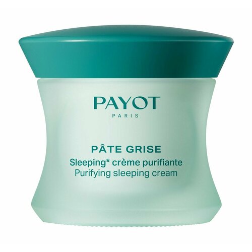 Ночной крем против несовершенств кожи лица с цинком Payot Pate Grise Sleeping Crеme Purifiante