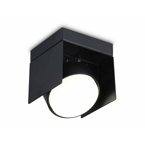 Спот, Накладной поворотный светильник со сменной лампой GX53 max 12W 95*95*90, черный песок