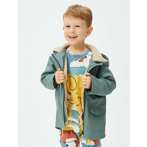 Куртка KOTON, размер 12-18 месяцев, хаки