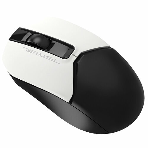 Мышь беспроводная A4Tech Fstyler FB12, Bluetooth радиоканал White-Black