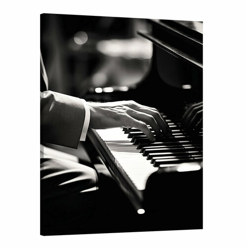 Интерьерная картина 50х70 "Пианист"