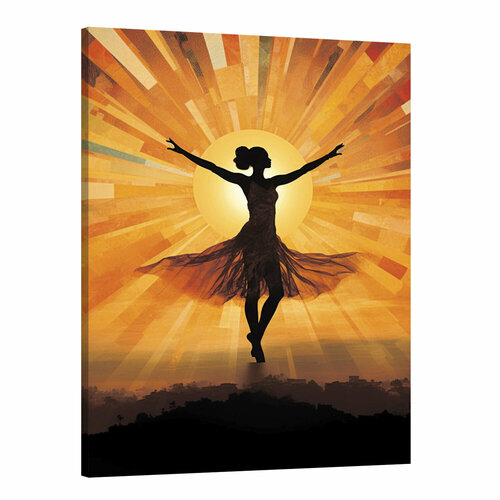 Интерьерная картина 50х70 "Танцующая свобода"