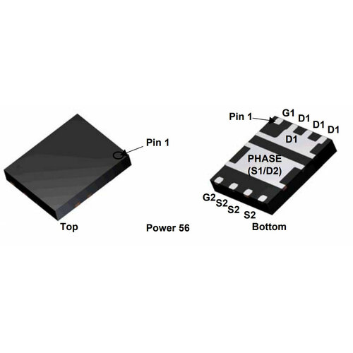Микросхема FDMS3622S N-Channel MOSFET 25V 30A PQFN5X6