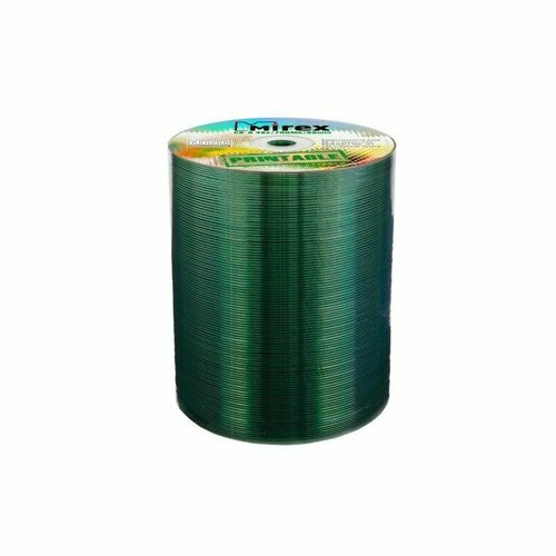 Диск CD-R Printable Mirex 700MB, 48x, комплект 100шт, BULK-спайка (UL120038A8T)