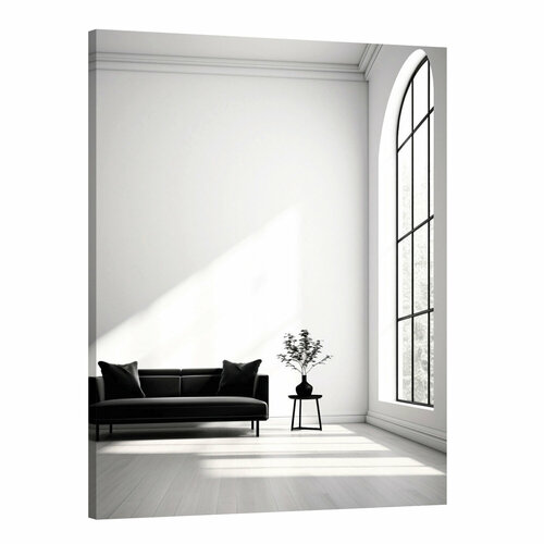 Интерьерная картина 50х70 "Минимализм: сила в простоте"