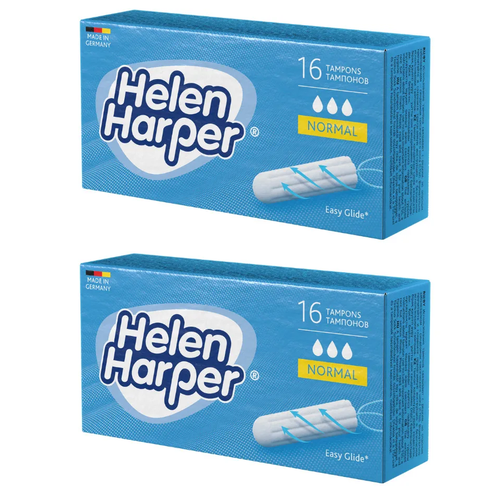 Тампоны гигиенические Helen Harper Normal, 32 шт / 2 уп по 16 шт