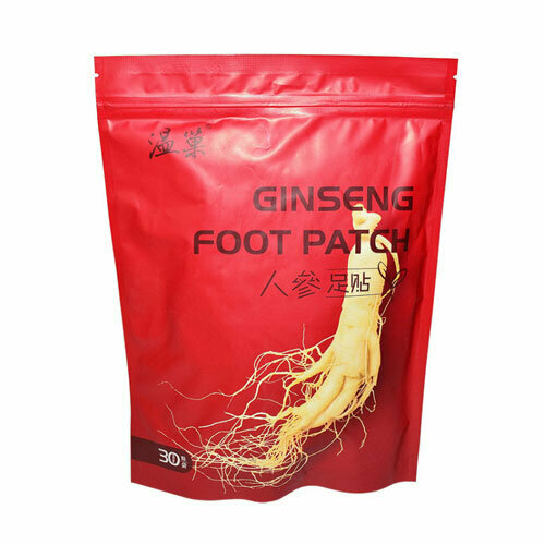 Патчи для здоровья ног с Женьшенем / Ginseng Foot Patch 30 шт