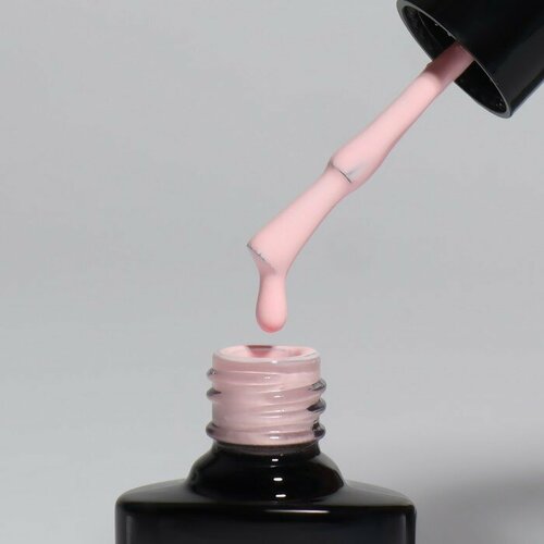 Гель лак для ногтей «DELICATE NUDE», 3-х фазный, 8 мл, LED/UV, цвет нежно - розовый (02) (1шт.)