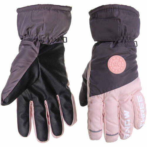 Перчатки Sportage, размер L, серый, розовый