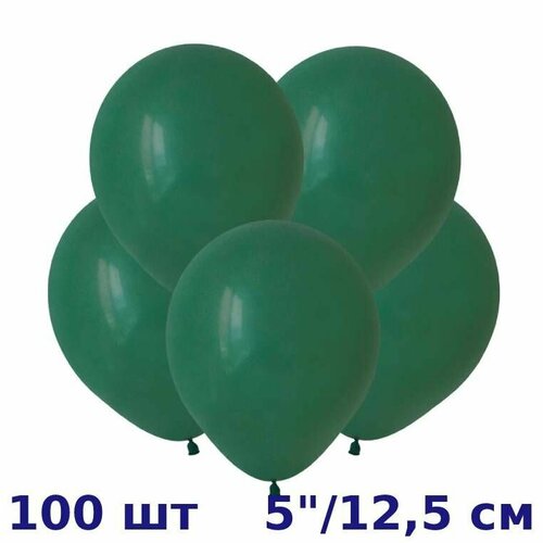 Воздушный шар (100шт, 12,5см) Шалфей, Пастель / Sage, ТМ веселый праздник, Китай