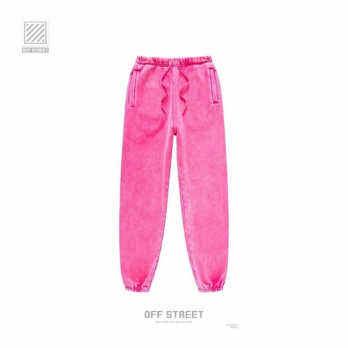 Брюки Off Street, размер XL, розовый