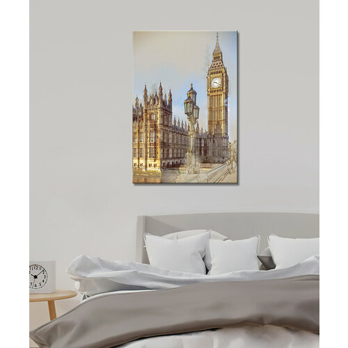 Картина/Картина на холсте для интерьера/Картина на стену/Картина для кухни/ - Лондон, Англия (28) 50х70