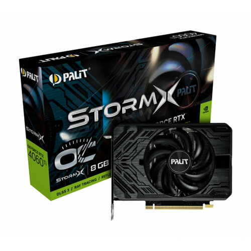 Видеокарта Palit GeForce RTX 4060 Ti STORMX OC 8G