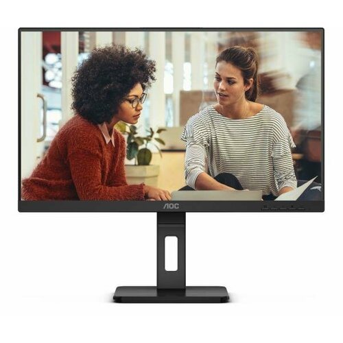 Монитор AOC 24 24E3QAF черный IPS LED 16:9 HDMI M/M матовая HAS Piv 300cd 178гр/178гр 1920x1080 75Hz VGA DP FHD USB 4.45кг