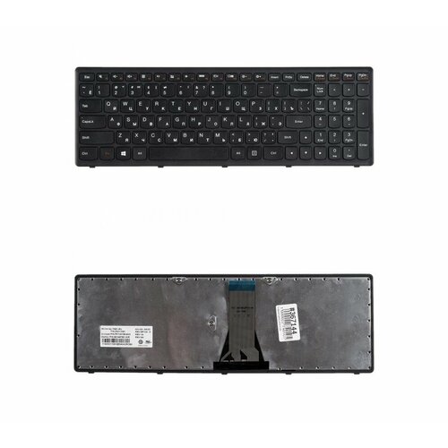 КKeyboard / лавиатура для ноутбука Lenovo IdeaPad Flex 15, G500S, G505A, G505G, G505S, S500, S510, S510p, Z510, черная с рамкой, гор. Enter ZeepDeep