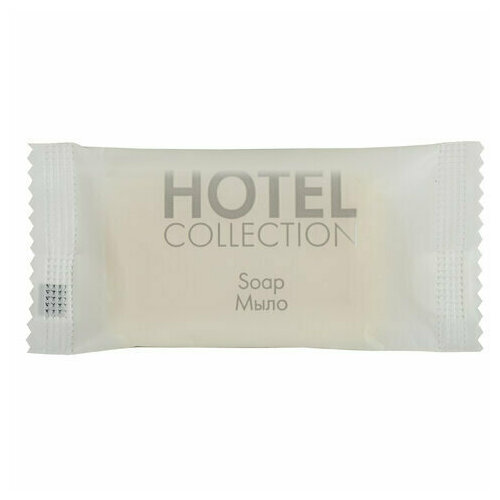 Мыло одноразовое 13 г, комплект 500 шт, HOTEL COLLECTION, саше, флоупак, 2000312