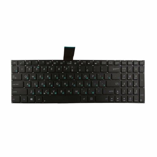 Клавиатура (keyboard) для ноутбука Asus A56C, A56CA, A56CB, черная без рамки