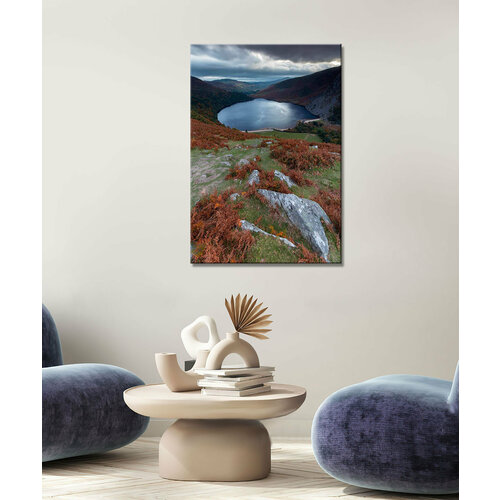Картина/Картина на холсте для интерьера/Картина на стену/Картина для кухни/ - Ирландия природа (1) 20х30