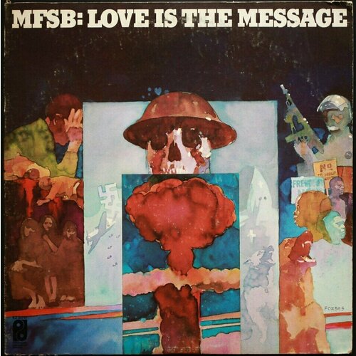 Плакат, постер на бумаге MFSB: Love is the message/мфсб: Любовь это сообщение. Размер 42 х 60 см