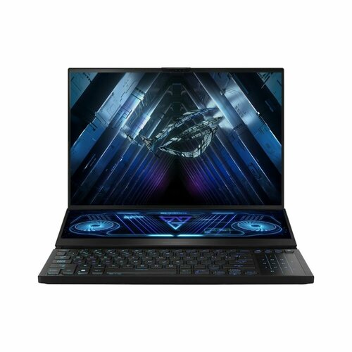 Ноутбук ASUS ROG Zephyrus Duo 16 GX650PI-N4019W IPS WQXGA (2560x1600) 90NR0D71-M000X0 Черный 16" AMD Ryzen 9 7945HX, 32ГБ DDR5, 2ТБ SSD, GeForce RTX 4070 8ГБ, Windows 11 Home